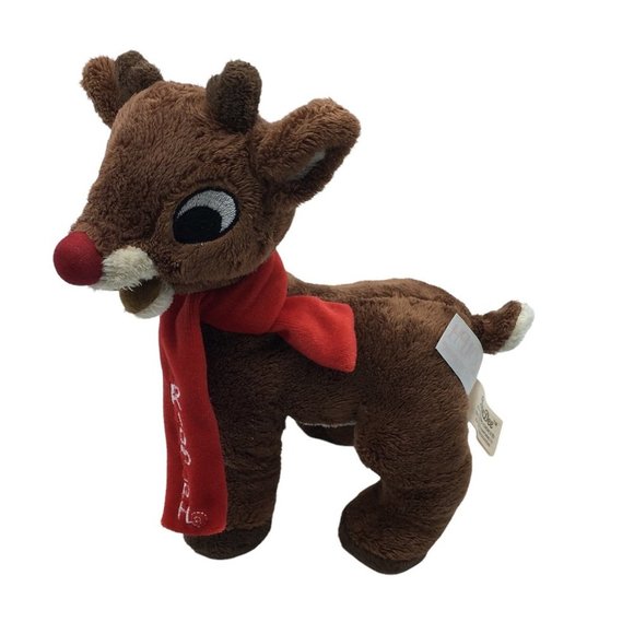 Dan Dee | Toys | Dan Dee Rudolph The Rednosed Reindeer Plush Stuffed ...